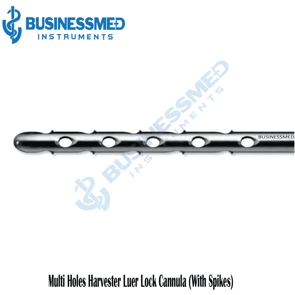 Multi Holes Harvester Luer Lock Cannula (With Spikes) - BusinessMed ...