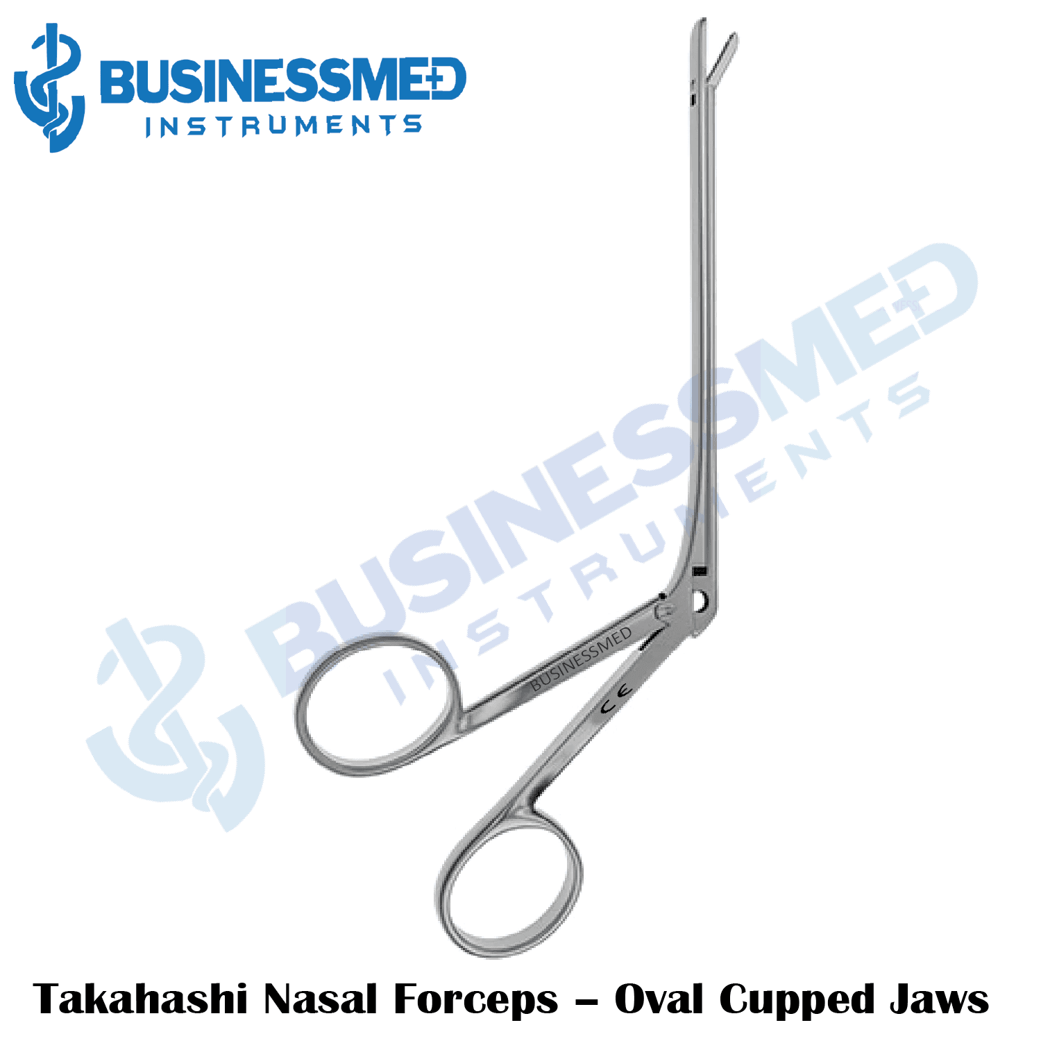 Takahashi Nasal Forceps (Oval Cupped Jaws) - BusinessMed Instruments