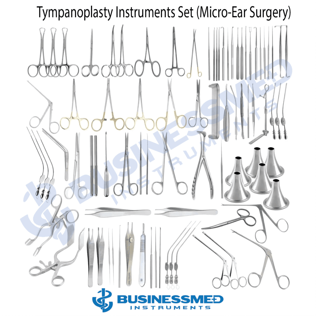Tympanoplasty Instruments Set (Micro-Ear Surgery) - BusinessMed Instruments