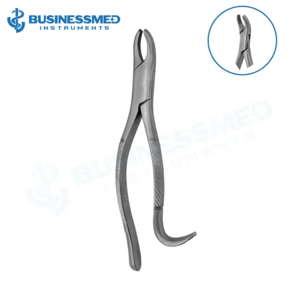 18L Left Pointed Extraction Forceps - BusinessMed Instruments
